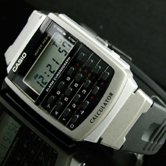 Casio | Accessories | Casio Retro Calculator Chronograph Watch | Poshmark